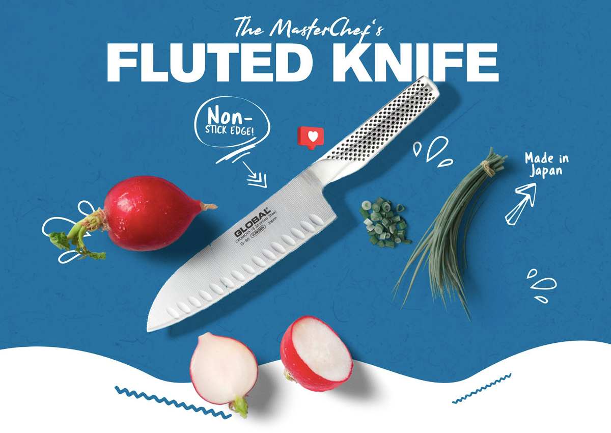 What is 'Fluting' on a Global Knife? – Global Knives South Africa