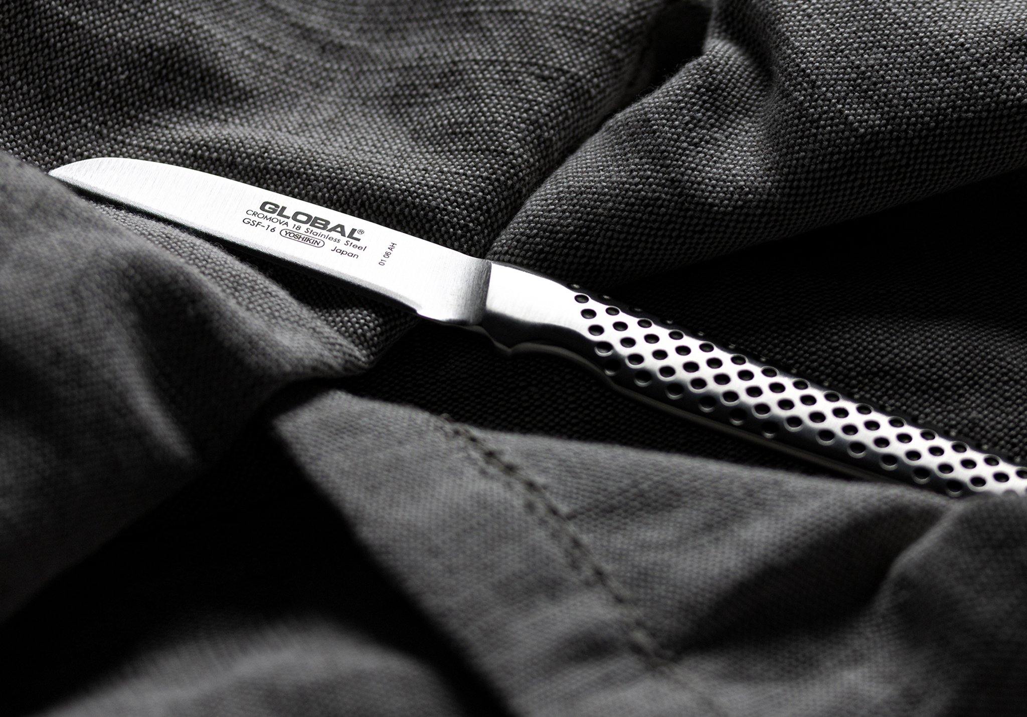 Global GSF-34 Peeling Knife Curved/Birds Beak 5cm – Global Knives South ...